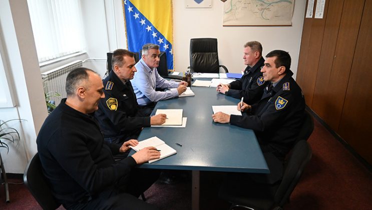 Održan sastanak policijskog komesara Uprave policije MUP-a ZDK sa ...