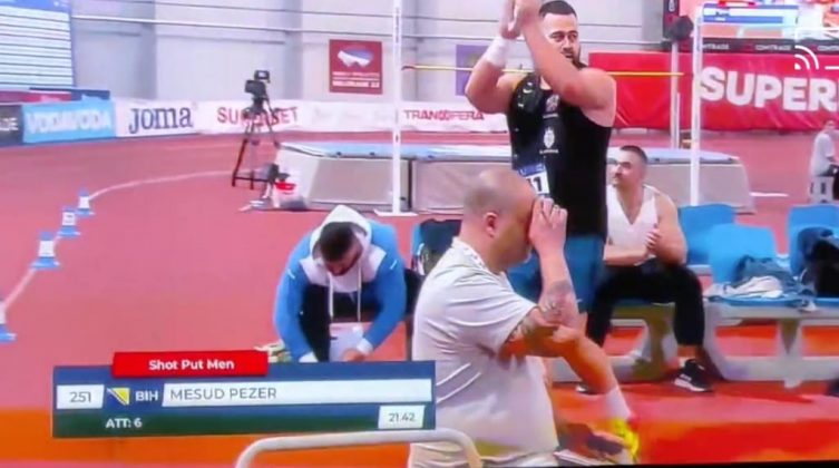 Mesud Pezer u Beogradu oborio nacionalni rekord - Zenit.ba