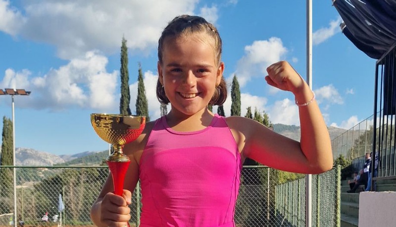 Ena Tabak osvojila Otvoreno prvenstvo TK Libertas U12 u Dubrovniku ...