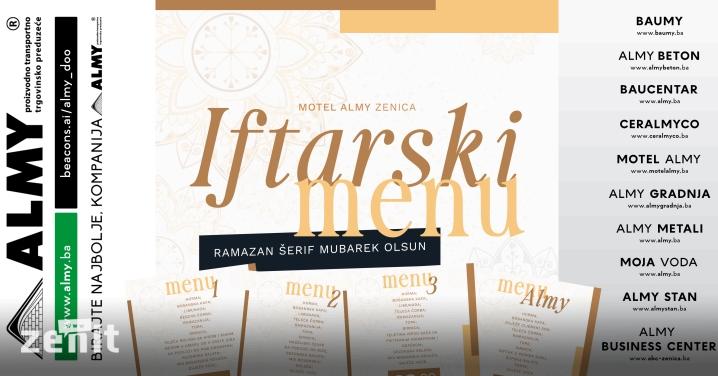 Motel Almy predstavio iftarski menu za Ramazan 2025. godine - Zenit.ba