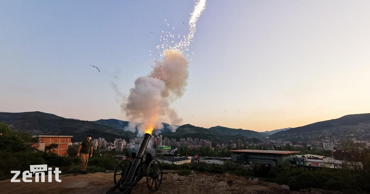 Ramazanski top u Zenici i ove godine označava vrijeme iftara - Zenit.ba