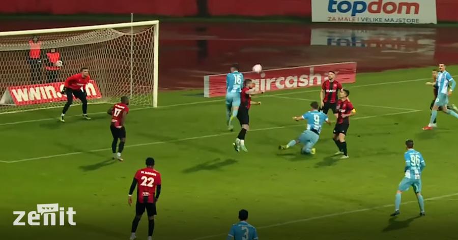 Objavljen snimak nepostojećeg penala zbog kojeg je FK Sloboda prekinula ...