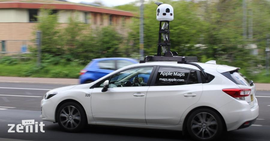 Apple Maps vozilo u Zenici, počelo snimanje grada za novu Apple Maps ...