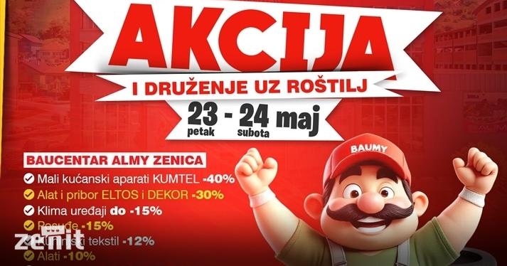 Velika Almy vikend akcija u Zenici, Sarajevu i Zavidovićima - Zenit.ba